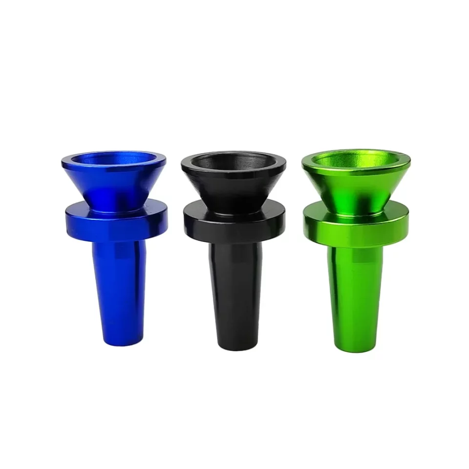 14mm Durable Metal Bong Bowl | Colorful and Sturdy - Smoke Meg
