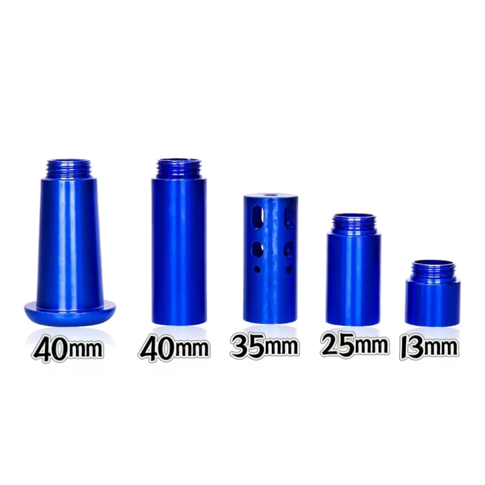 Bong Metal Hole Diffuser Downstem | 2" to 4.5" Adjustable Length